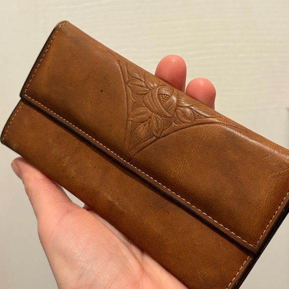 Rolfs | Bags | Rolfs Vintage 5s60s Royal Crest Cowhide Brown Leather ...